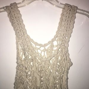 Tops | Bohemian Knit Tank | Poshmark